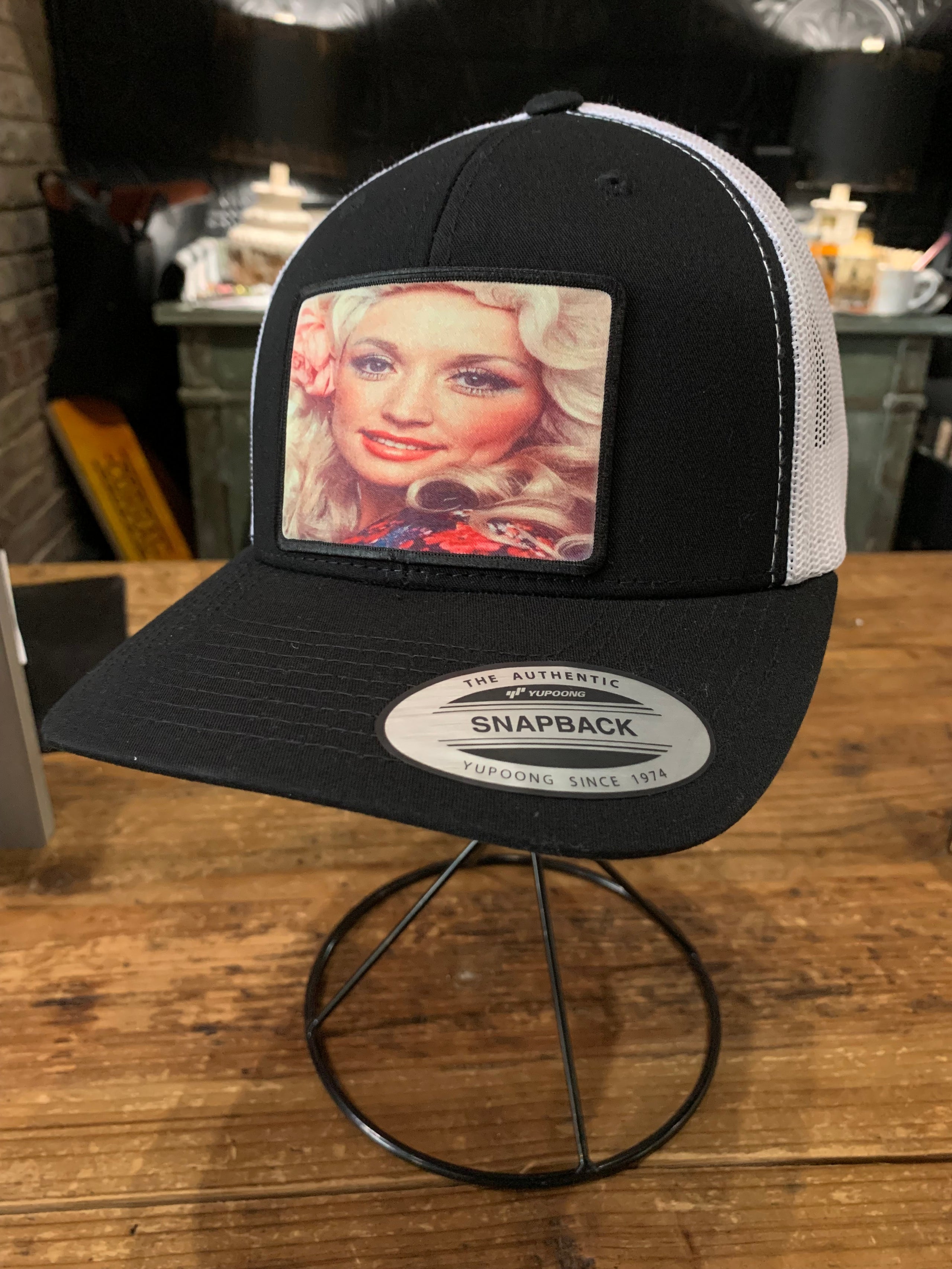 BLACK AND WHITE DOLLY PARTON HAT | Cactus Annie's LLC